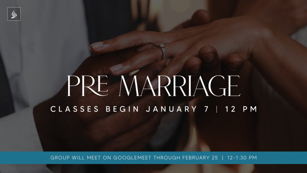Pre Marital Classes - Agape Family Worship Center